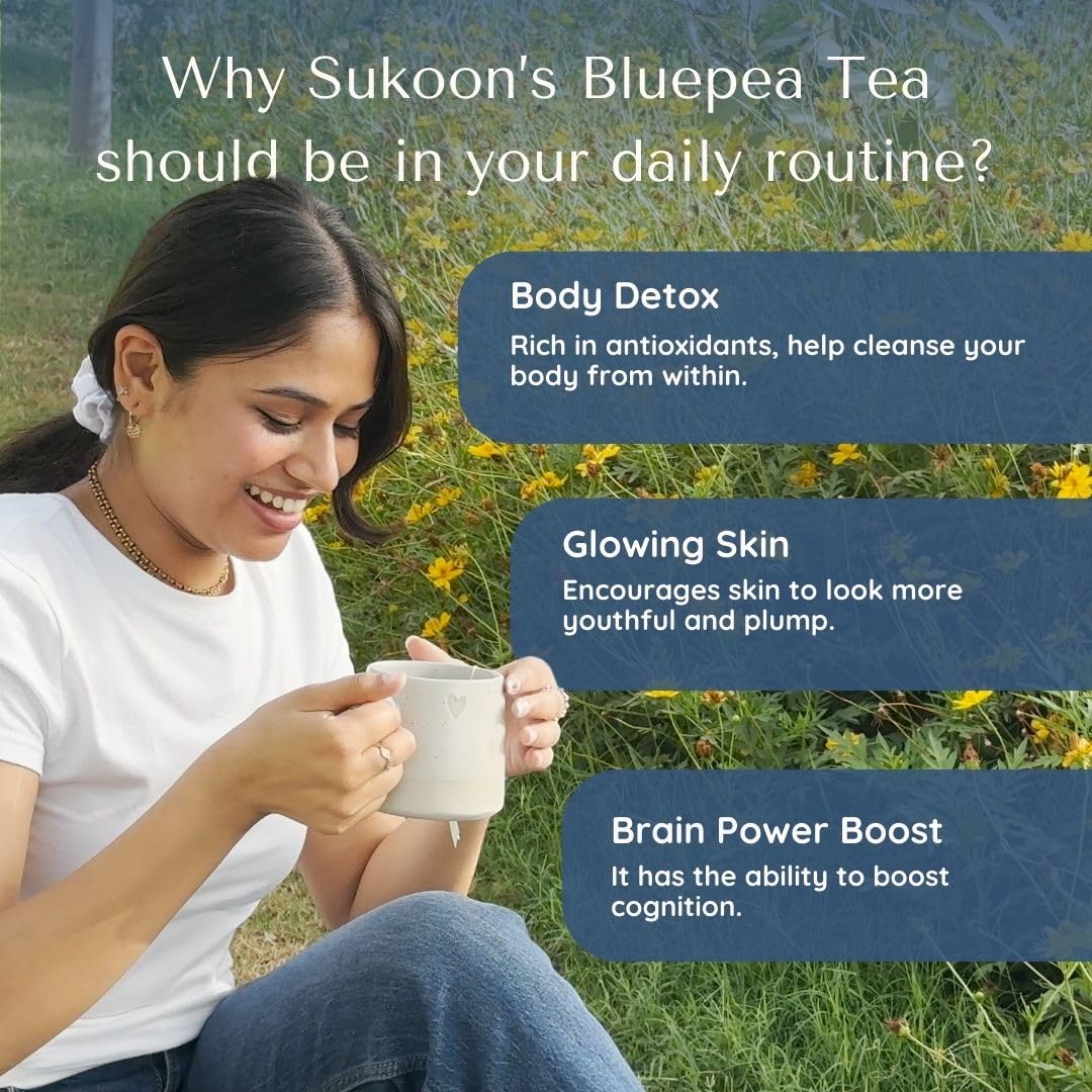 Butterfly pea flower tea benefits