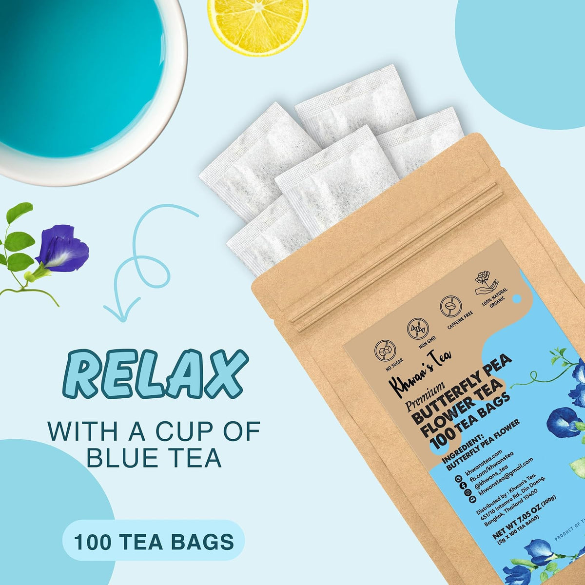 butterfly pea flower tea benefits
