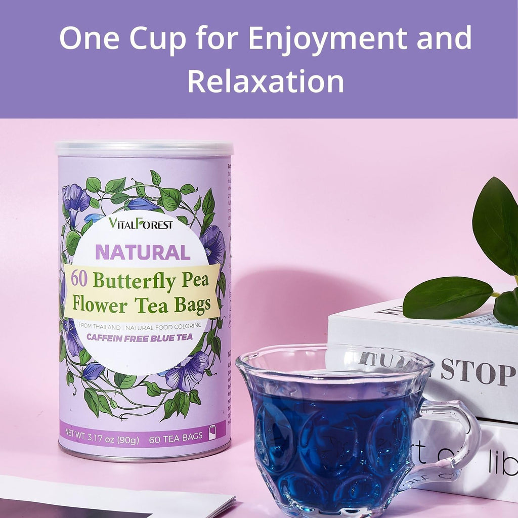 butterfly pea flower tea for beauty