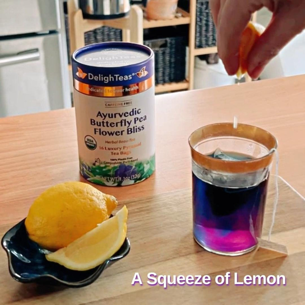 butterfly pea tea for iced beverages