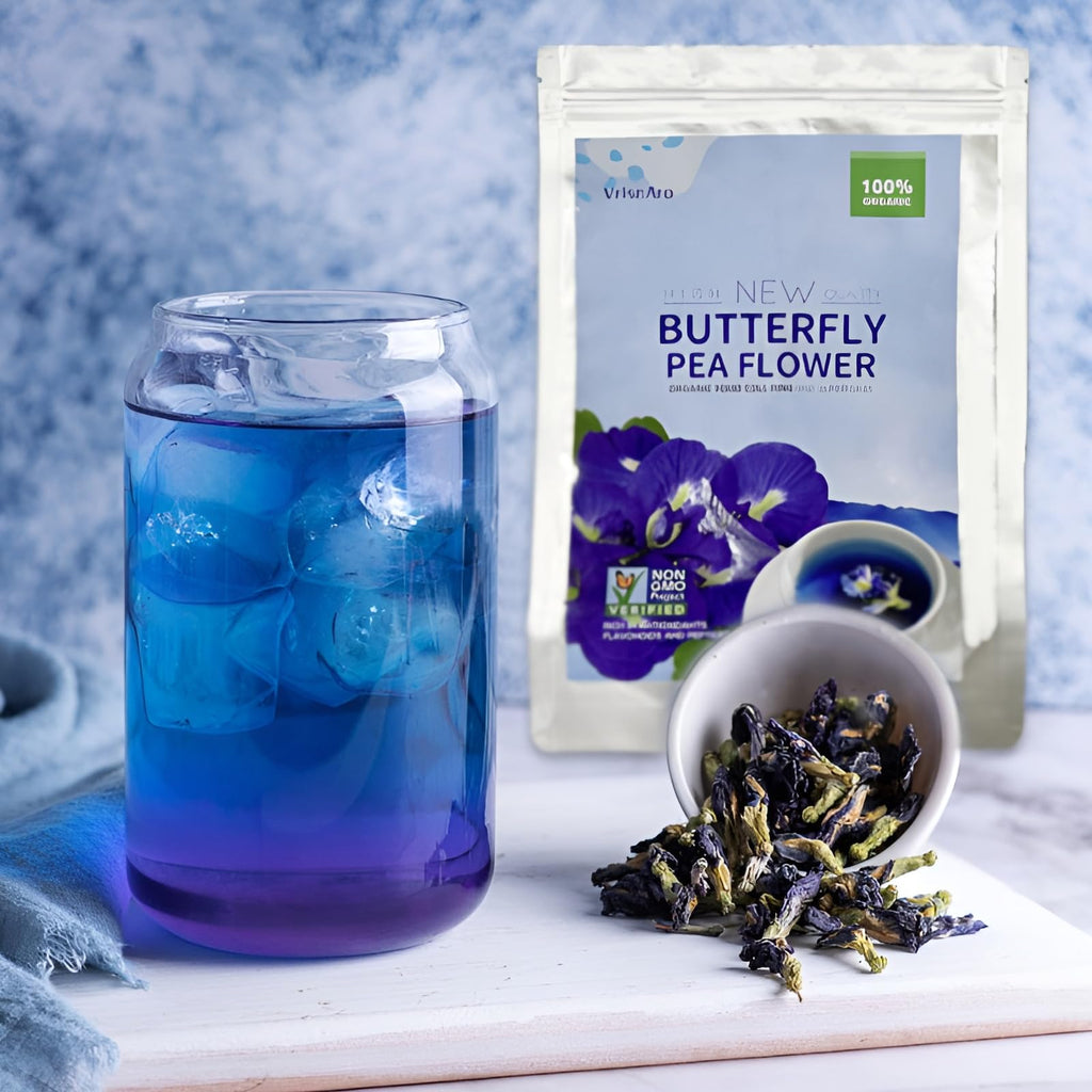 butterfly pea tea for natural energy