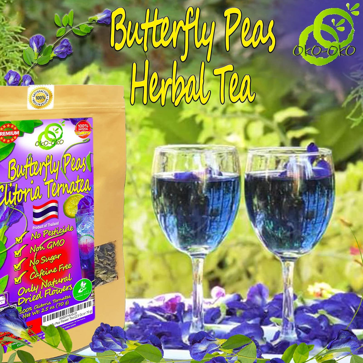 butterfly pea tea for relaxation