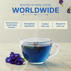 Butterfly pea tea for relaxation