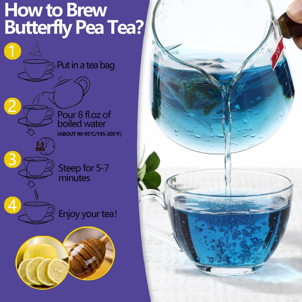 butterfly pea tea for wellness
