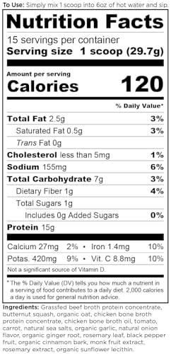 butternut squash protein powder recipe