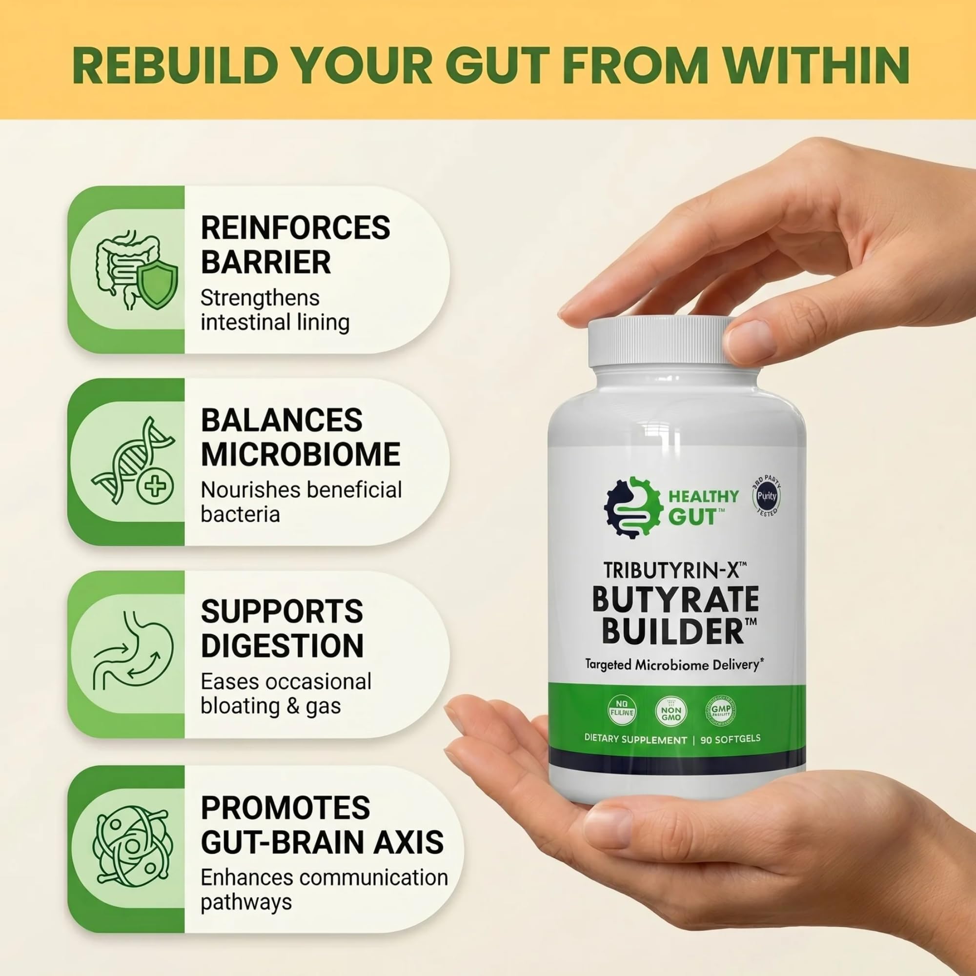 butyrate for overall wellness support