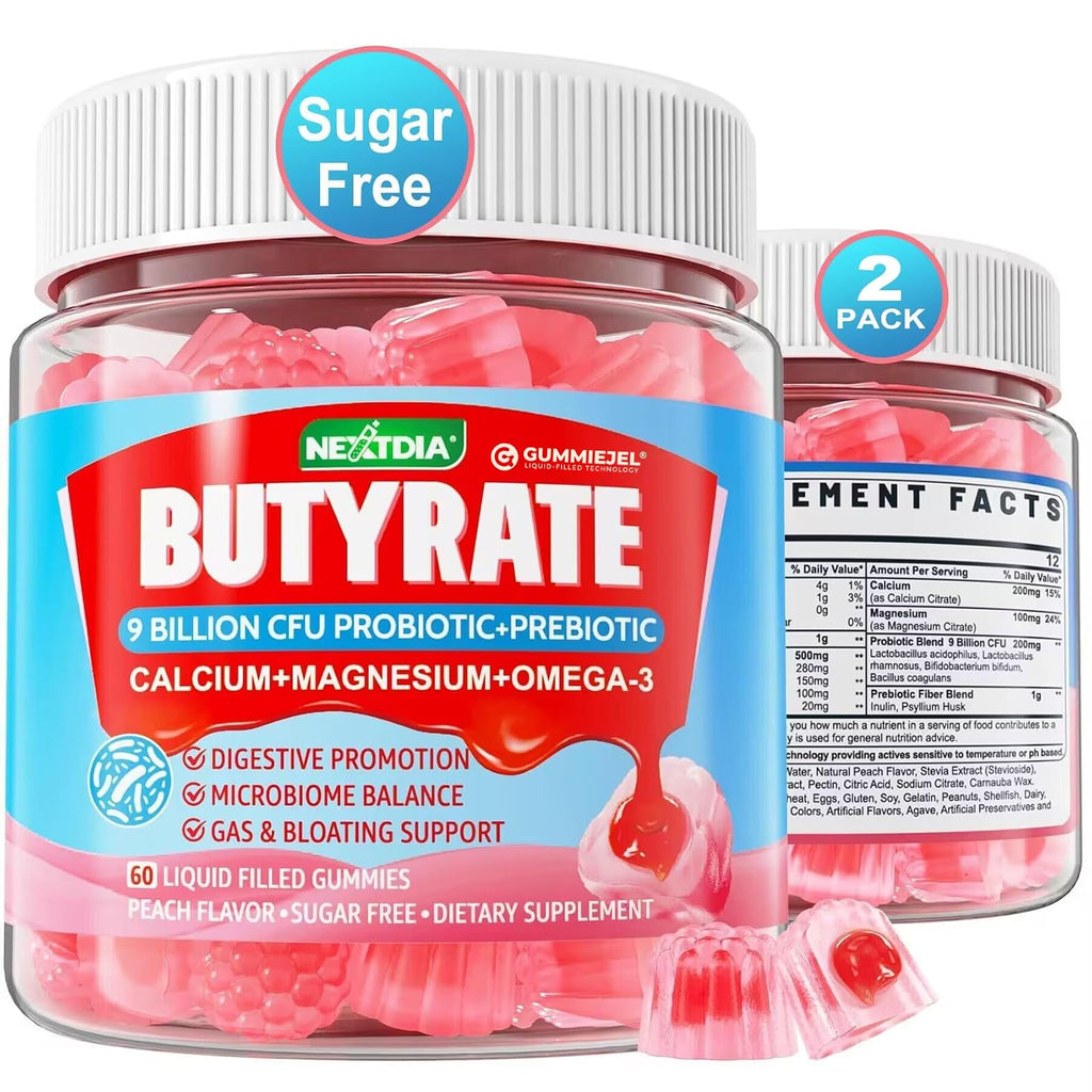 Butyrate gummies for digestive health