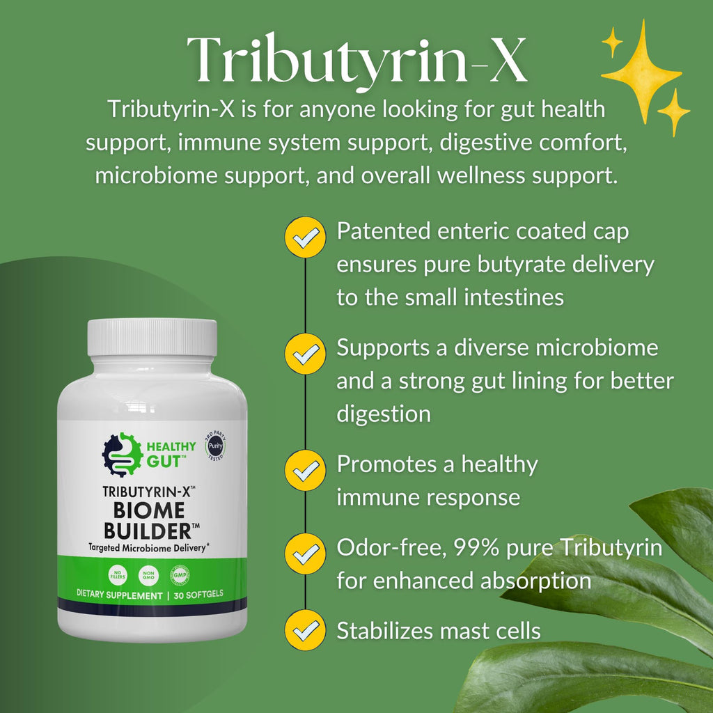 butyrate support for healthy gut lining