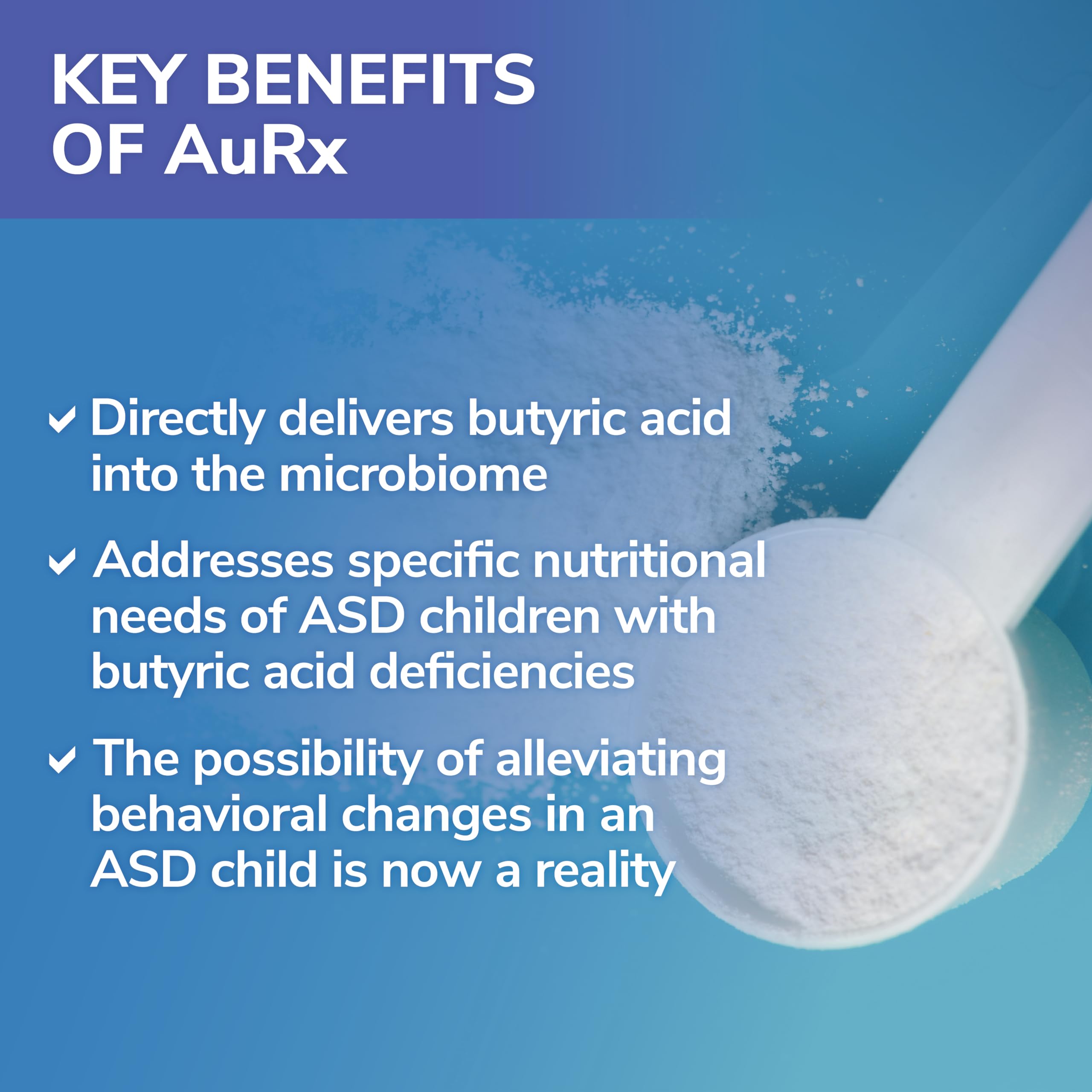 butyric acid powder for autism support