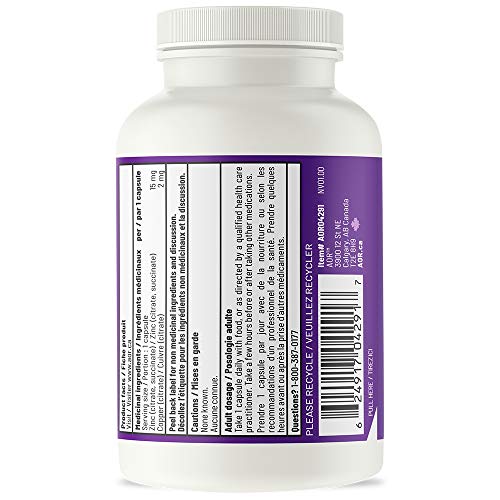 buy AOR zinc capsules in Canada