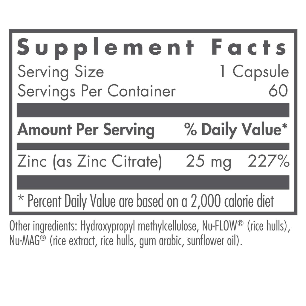 Buy zinc capsules online in Canada
