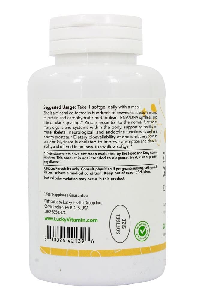 buy zinc supplements in Canada
