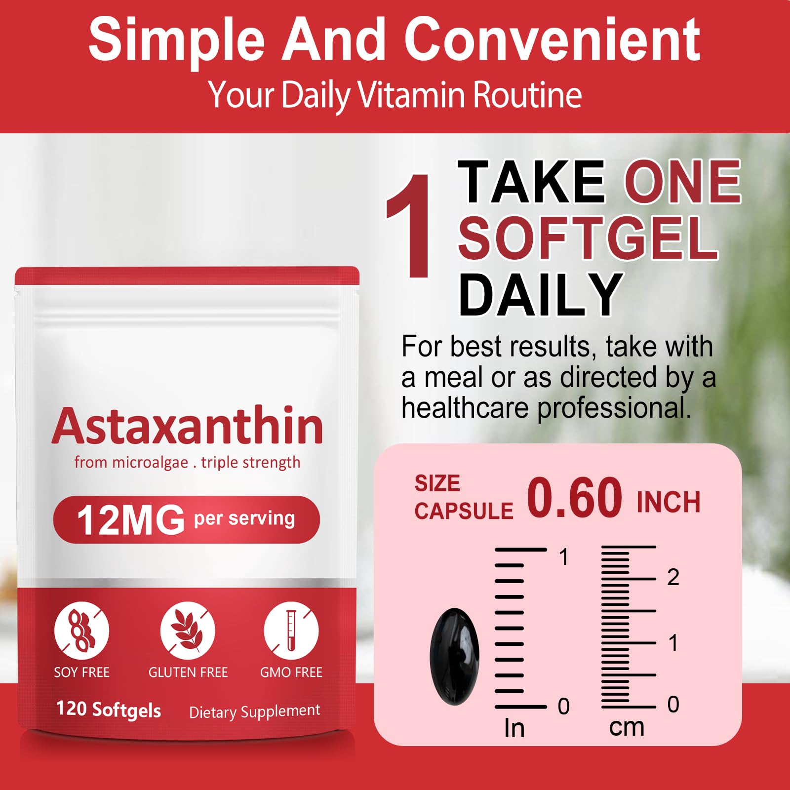 Buyourtaste Astaxanthin for athletic recovery