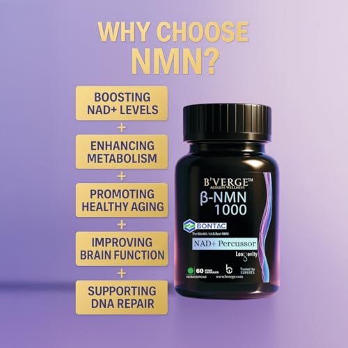 BVERGE NMN for longevity benefits
