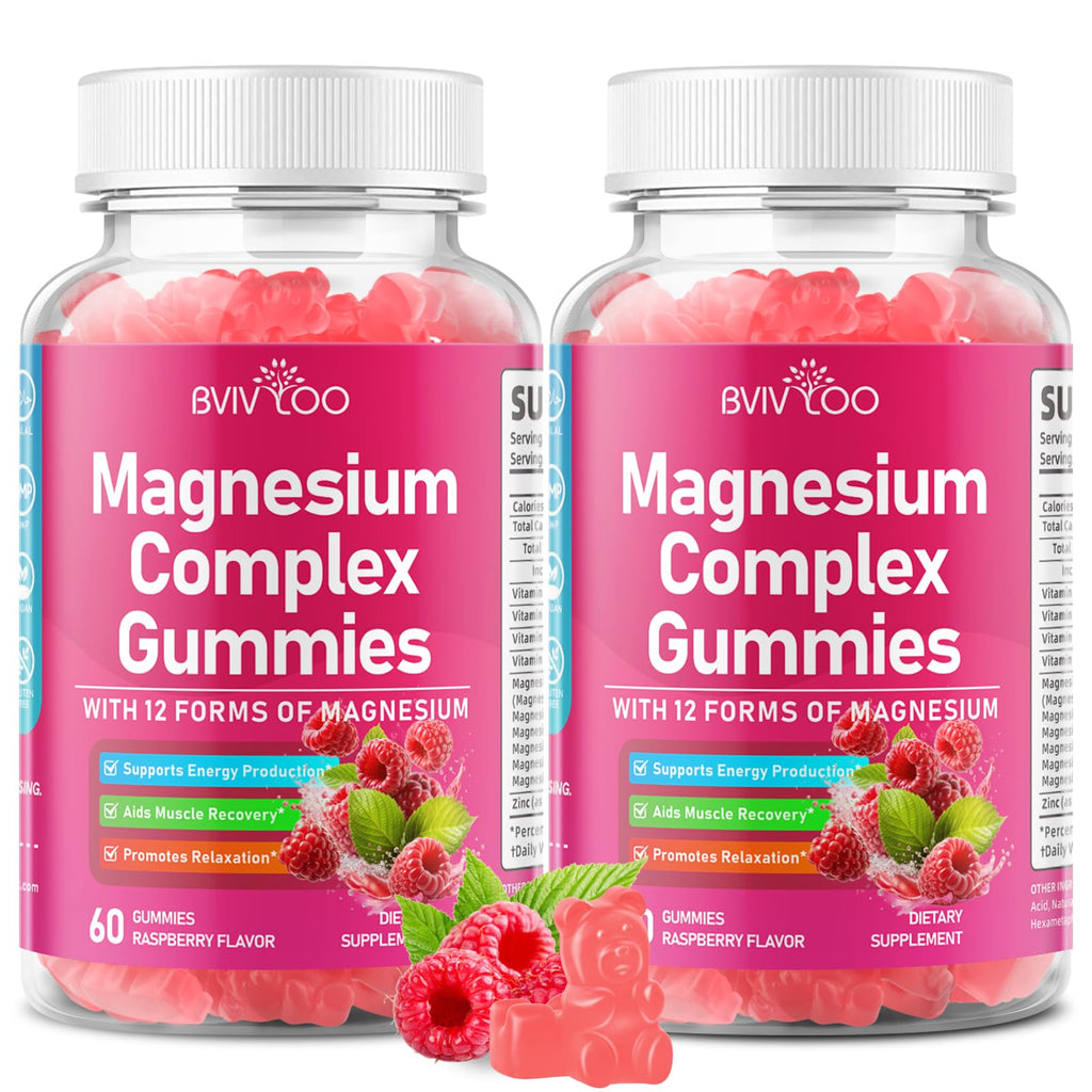 BVIVLOO magnesium complex gummies for relaxation