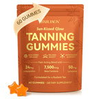 BXRUIAGN tanning gummies for sunless glow