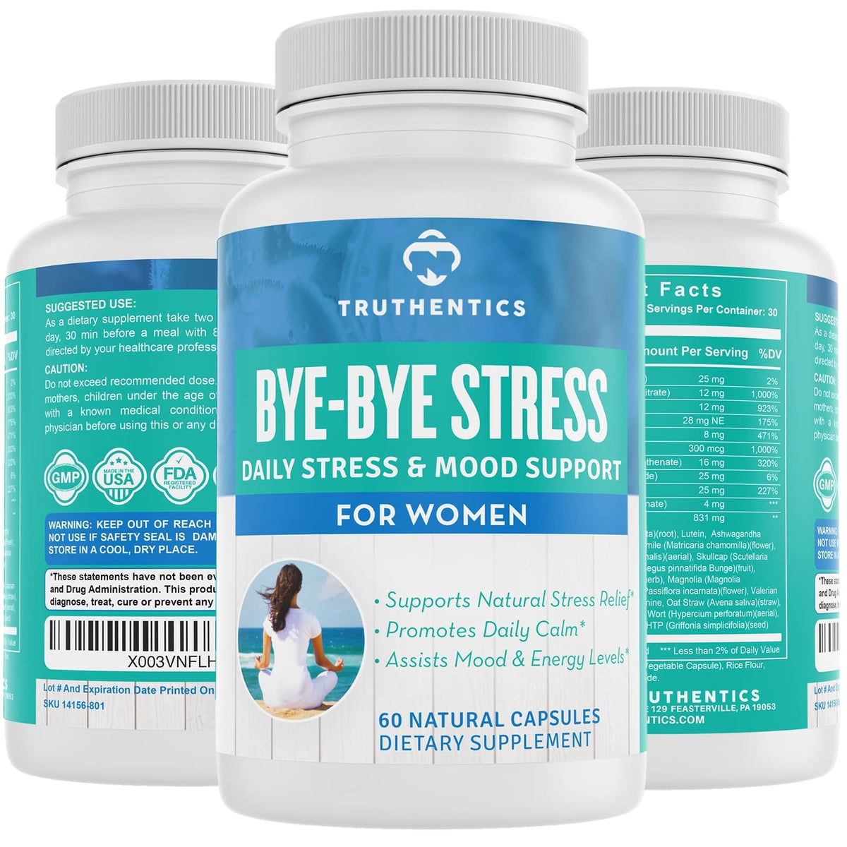 Bye-Bye Stress Support capsules