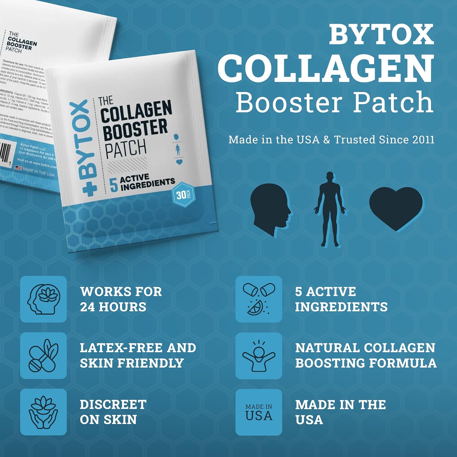 BYTOX beauty patches for glowing complexion