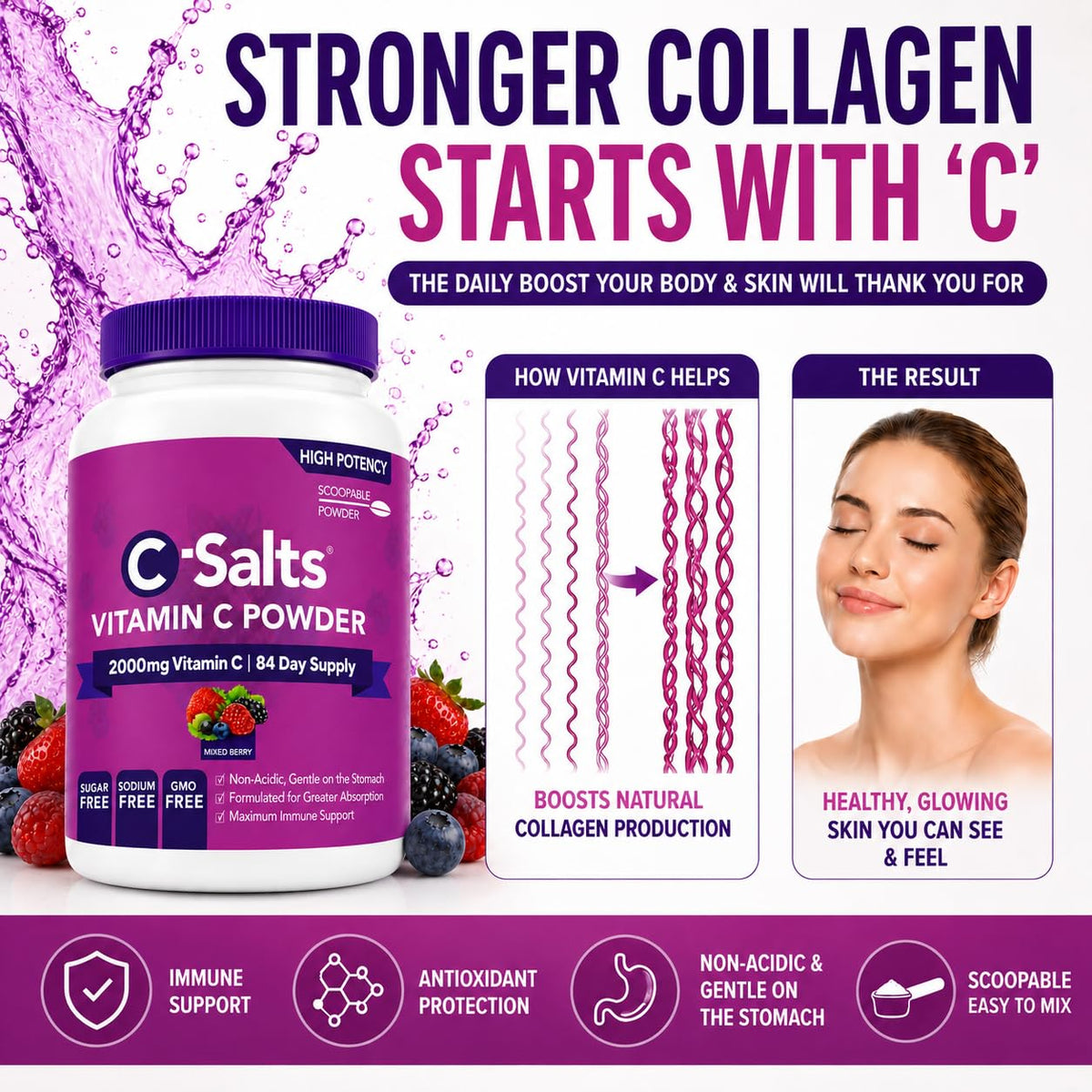 C-Salts vitamin C for daily wellness