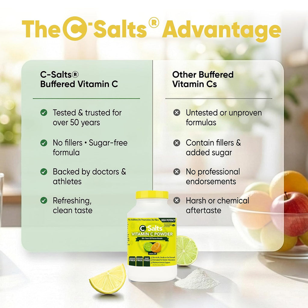 C-Salts vitamin C powder 246-day supply
