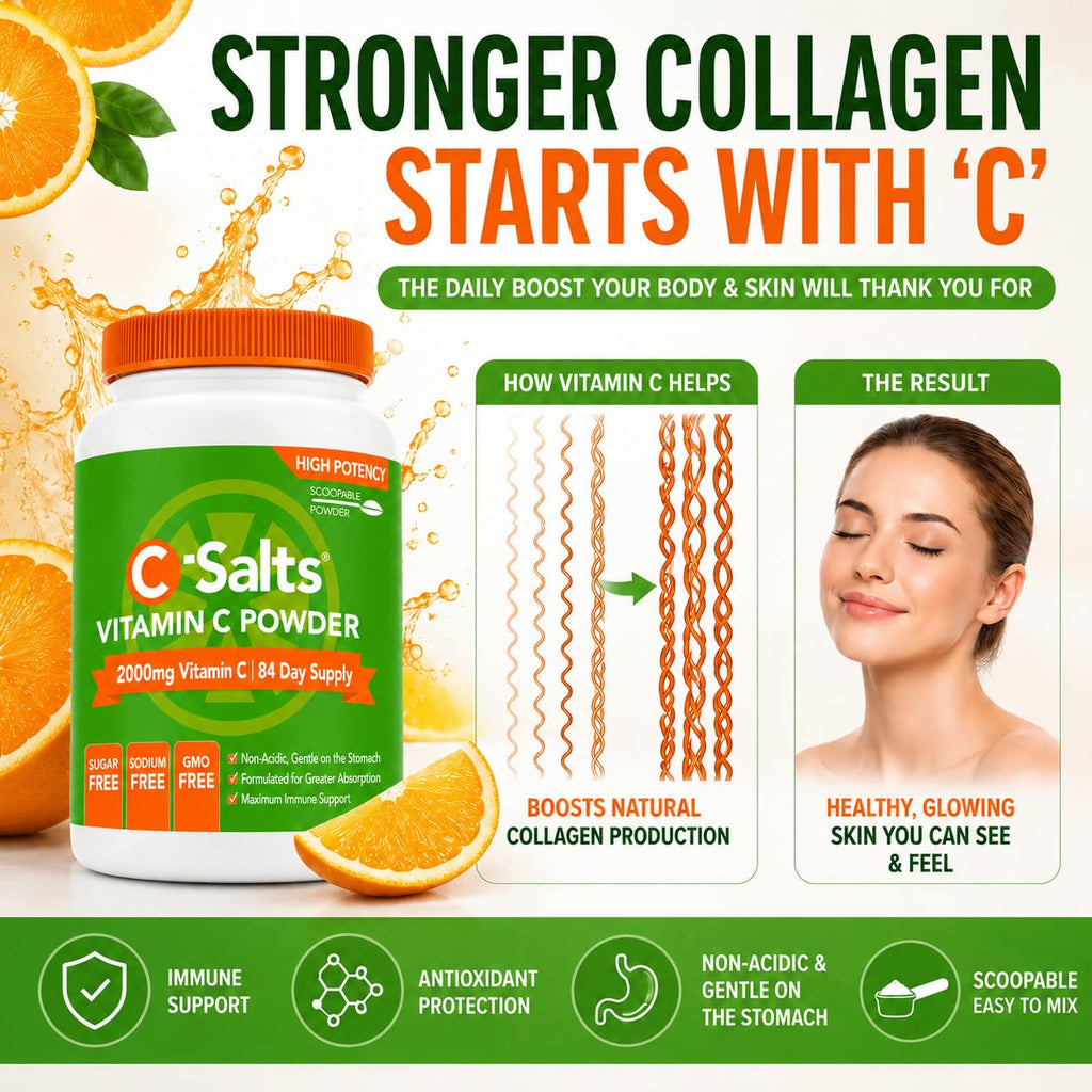 C-Salts vitamin C powder for daily health