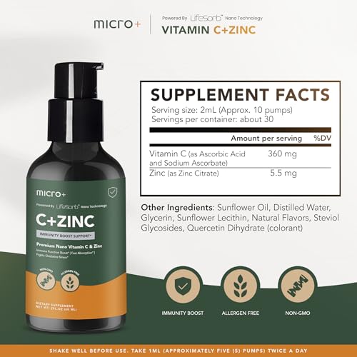 C&Zinc+ supplement for daily wellness