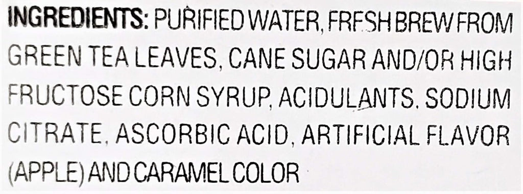 C2 Apple Green Tea perfect summer drink