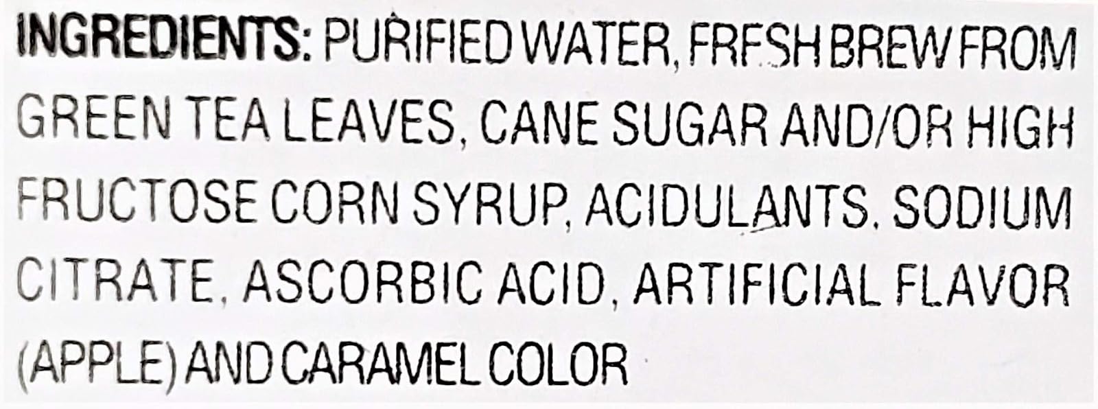 C2 Apple Green Tea perfect summer drink