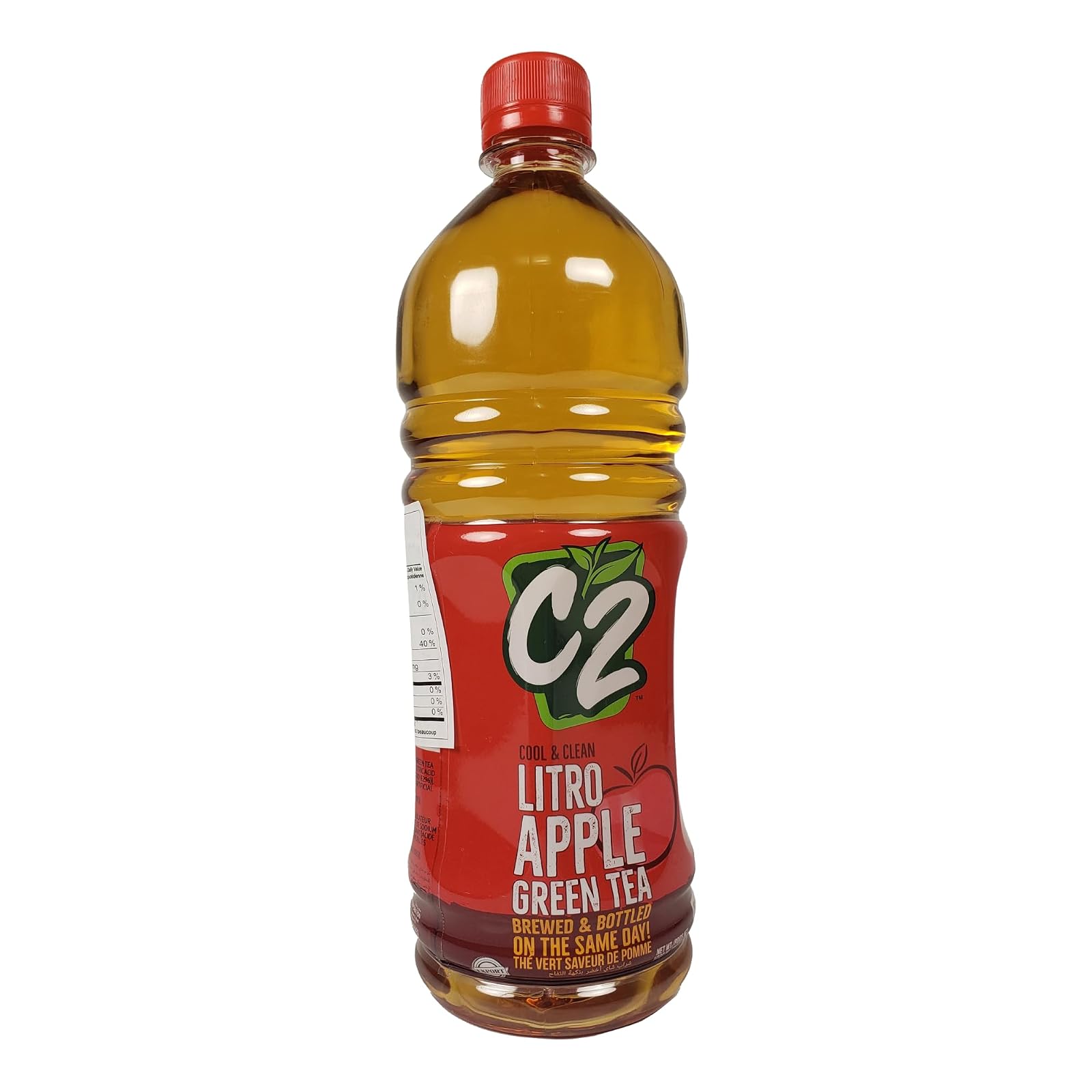 C2 Litro Apple Green Tea refreshing beverage