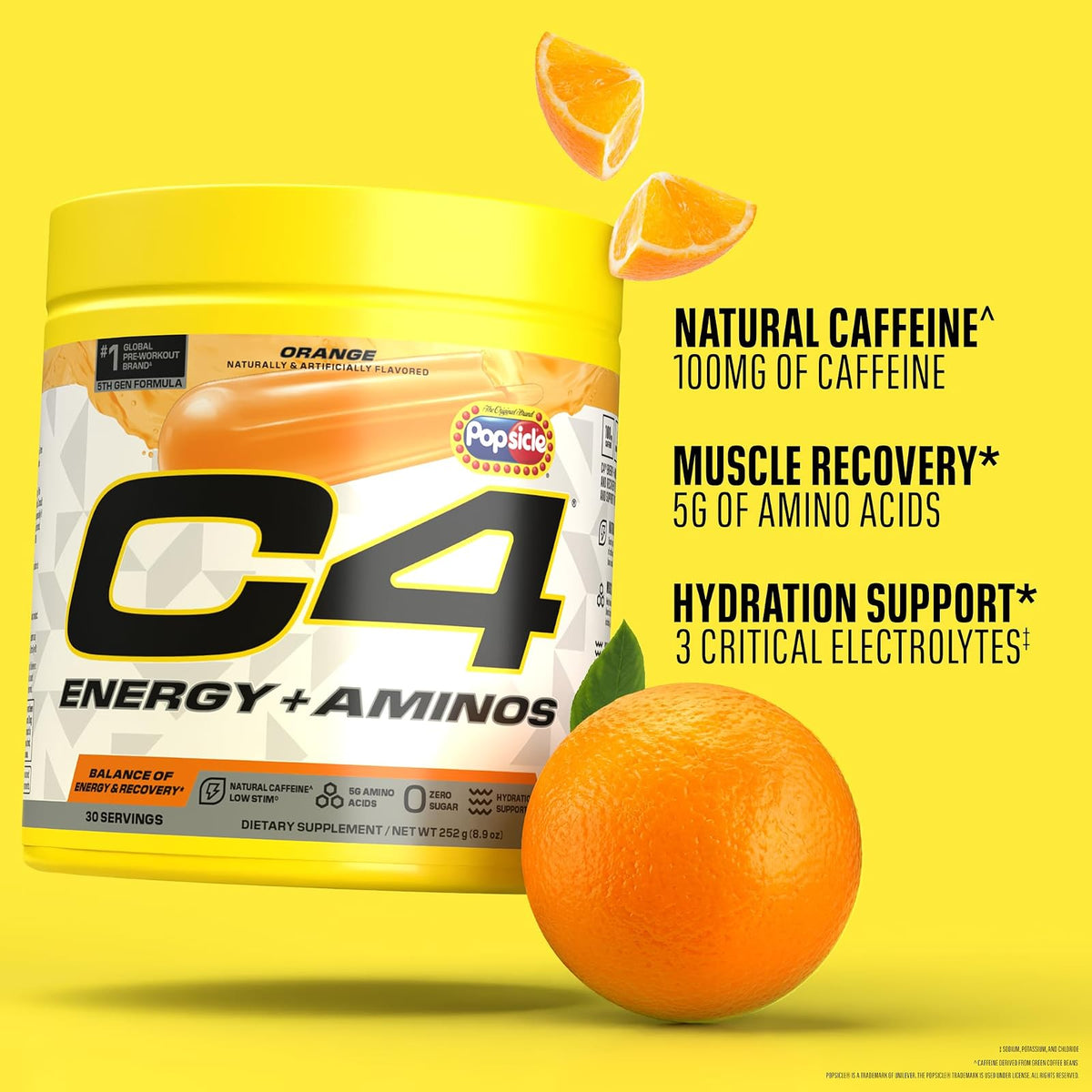 C4 Aminos for muscle recovery