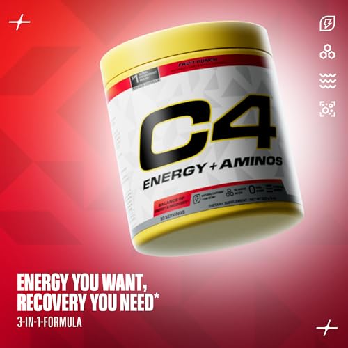 C4 Energy Aminos for post-workout recovery