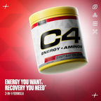 C4 Energy Aminos for post-workout recovery