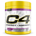 C4 Energy Aminos Powder grape flavour
