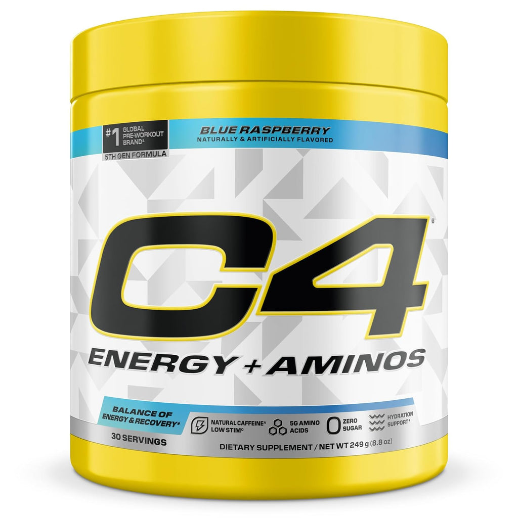C4 Energy blue raspberry flavour
