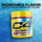C4 pre-workout boosts athletic performance