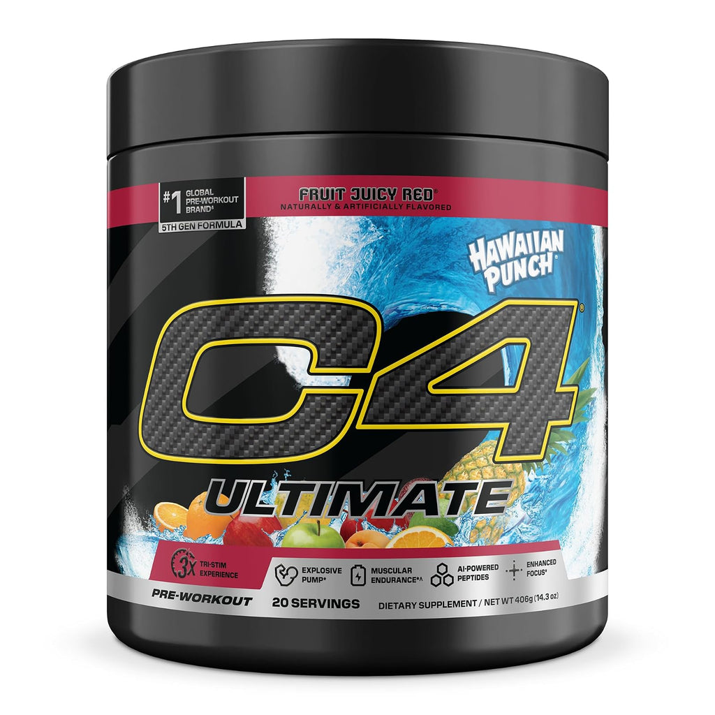 C4 pre-workout energy boost