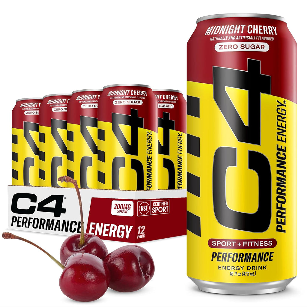 C4 pre-workout energy drink pack