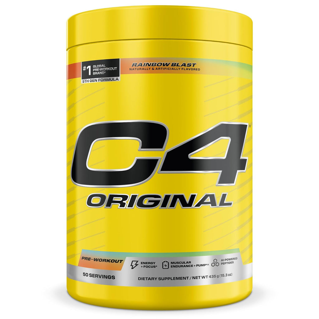 C4 pre-workout for energy boost