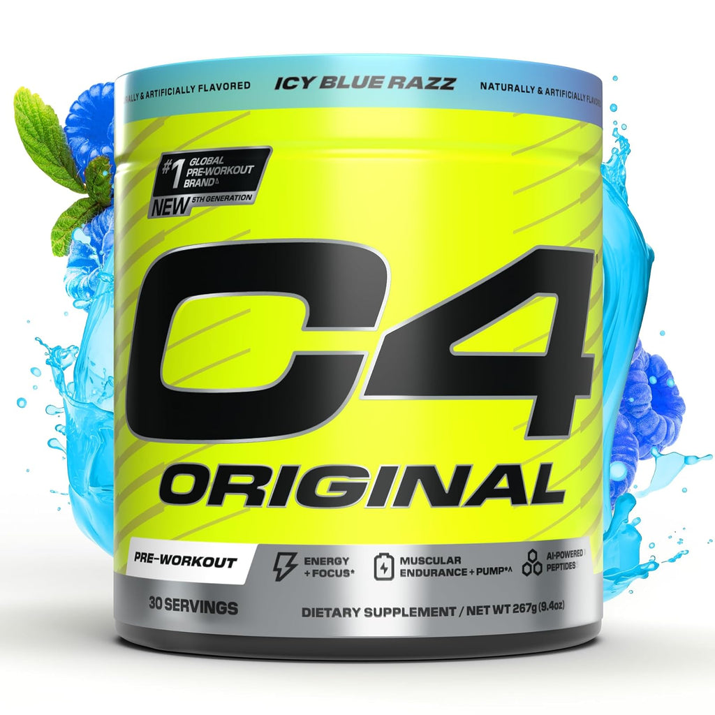 C4 pre-workout for energy boost