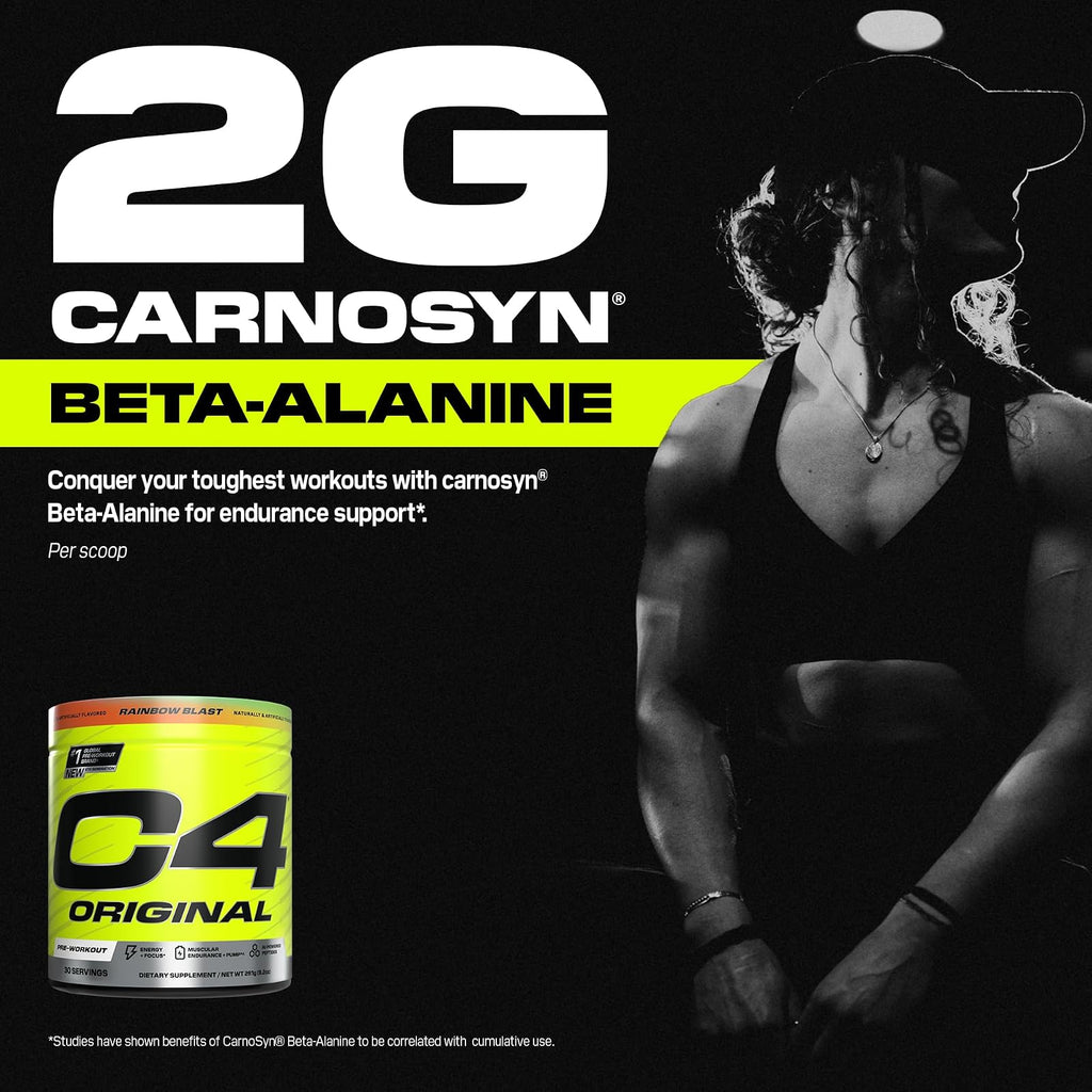 C4 pre-workout for improved endurance