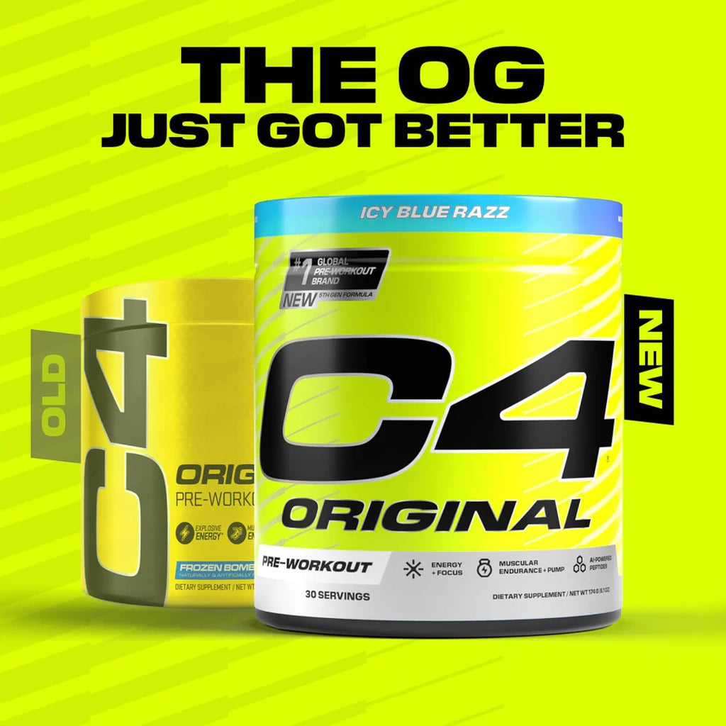 C4 pre-workout for improved endurance