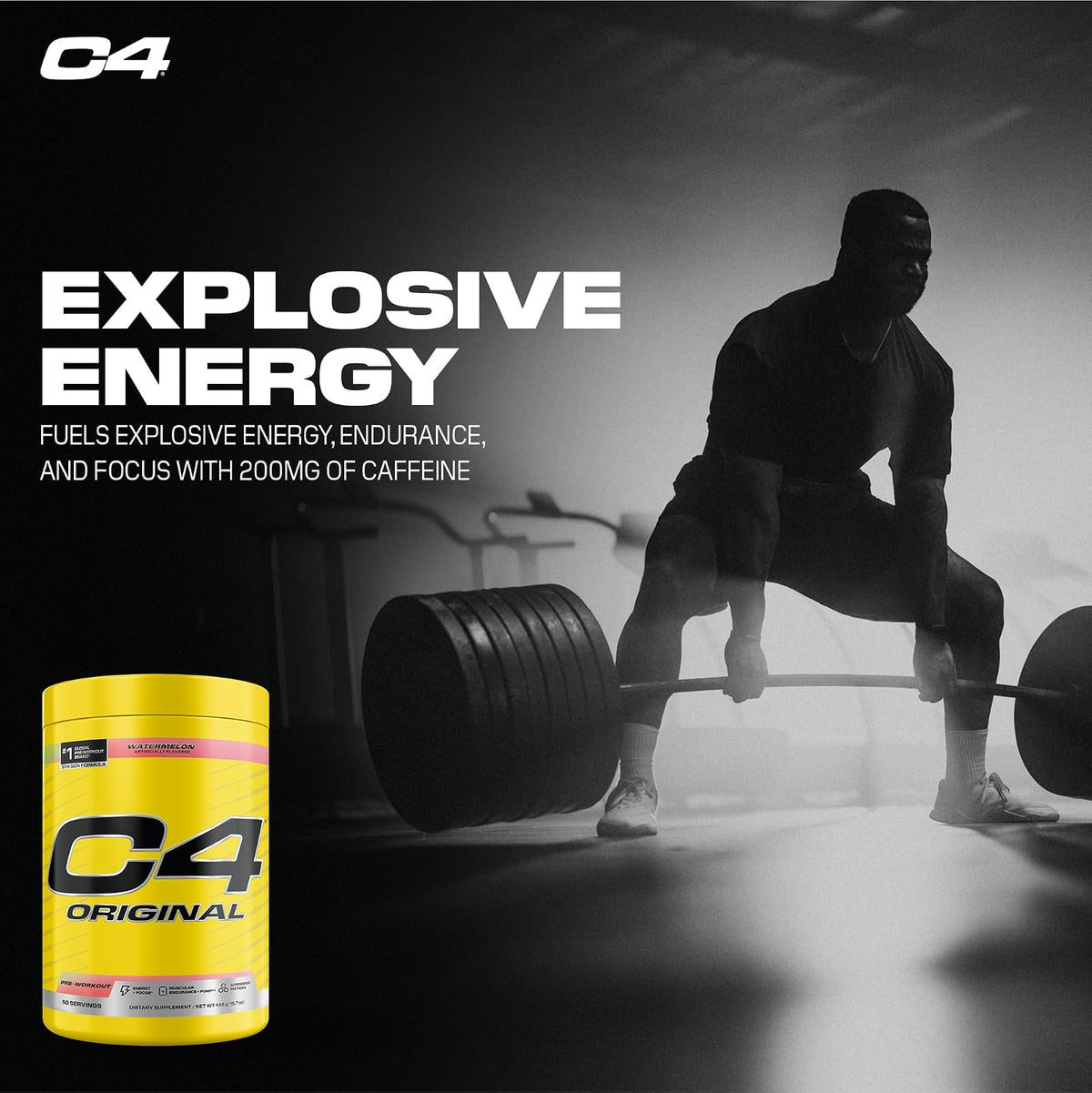 C4 pre-workout for intense workouts