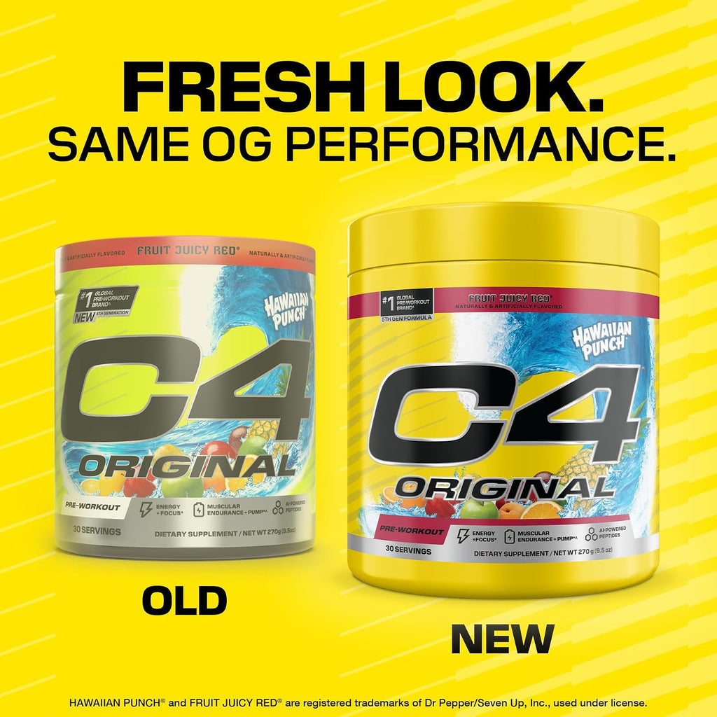 C4 pre-workout for intense workouts