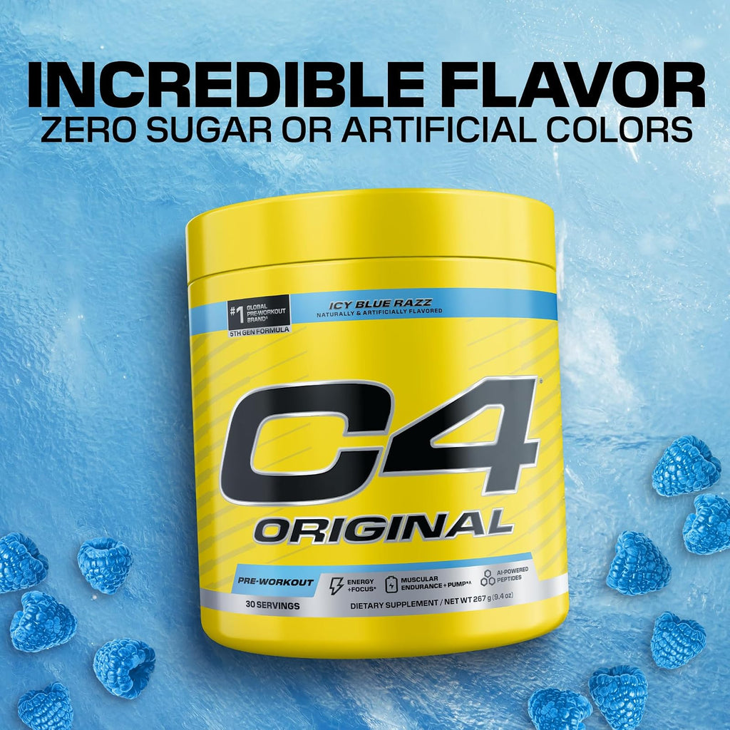 C4 pre-workout for intense workouts