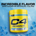 C4 pre-workout for intense workouts
