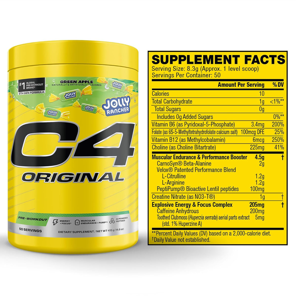 C4 pre-workout for intense workouts