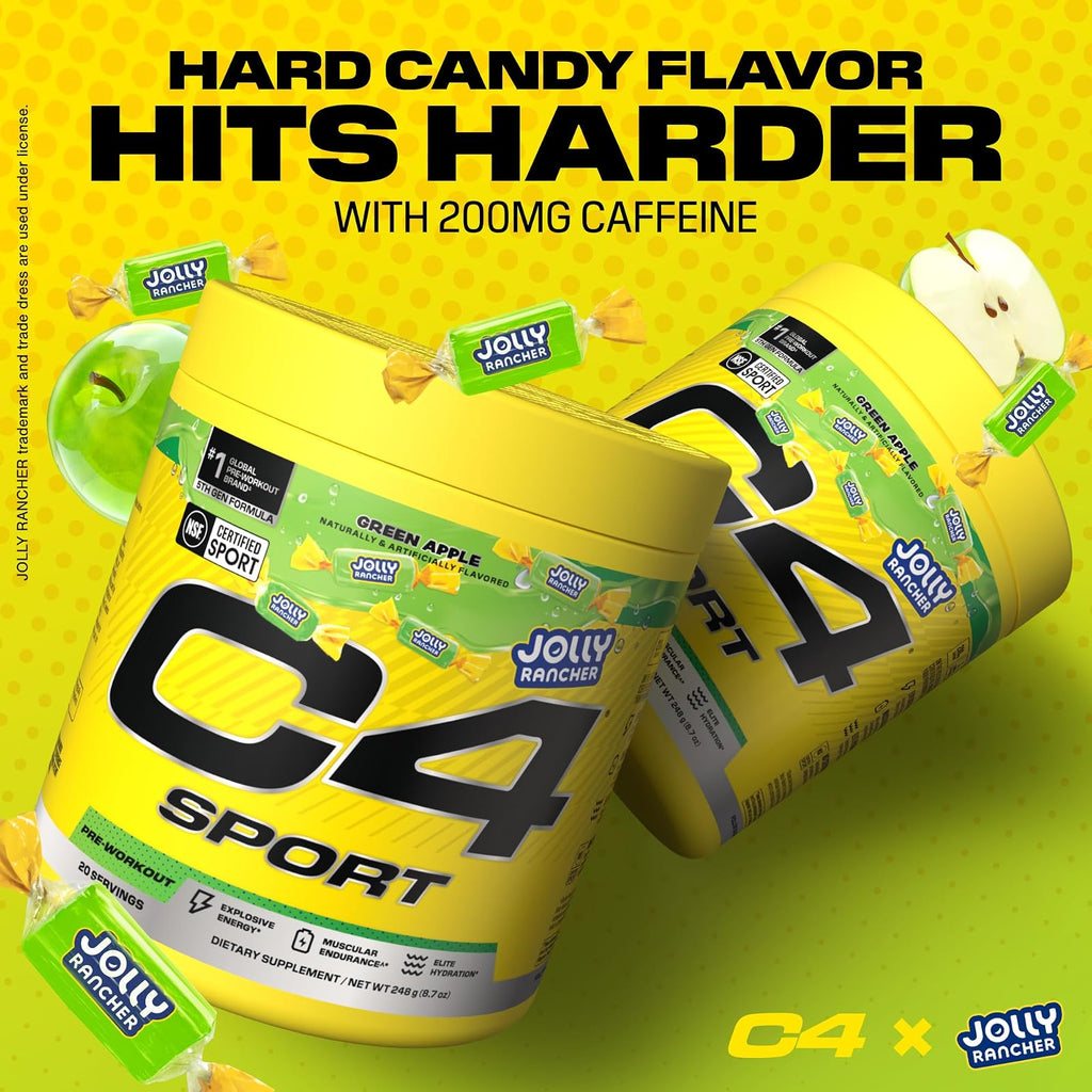 C4 pre-workout for intense workouts