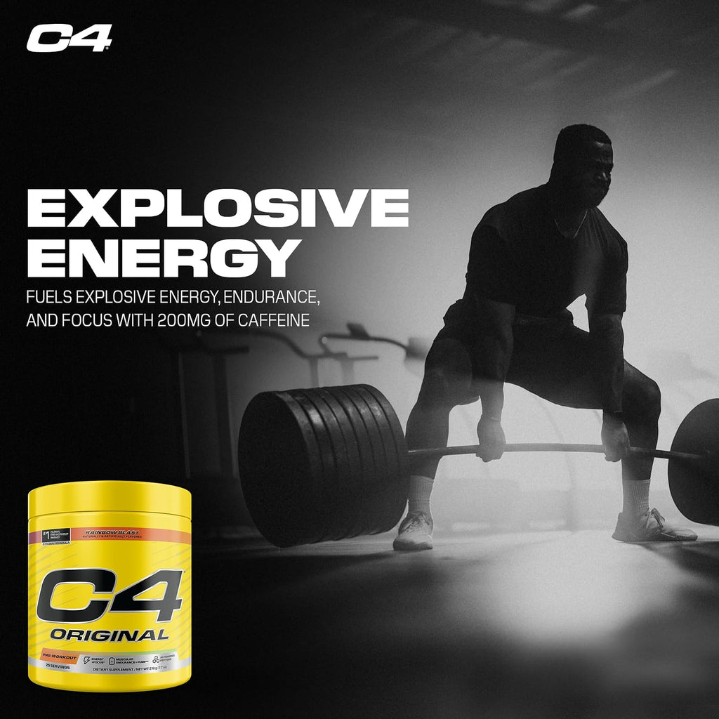 C4 pre-workout for intense workouts