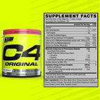 C4 pre-workout for intense workouts