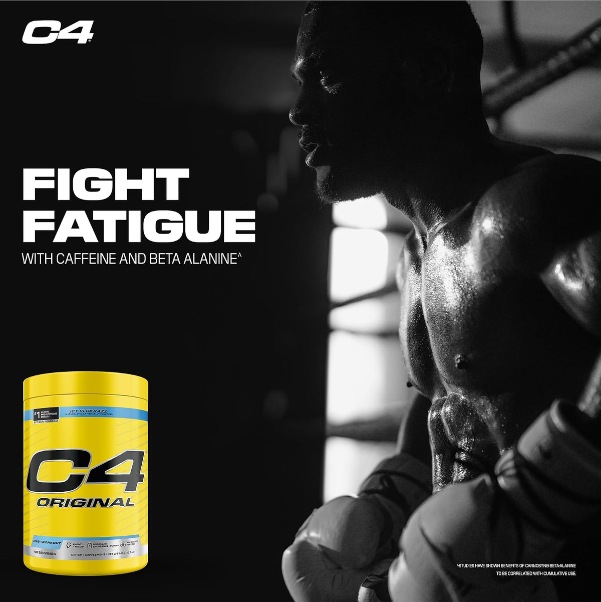 C4 pre-workout for intense workouts